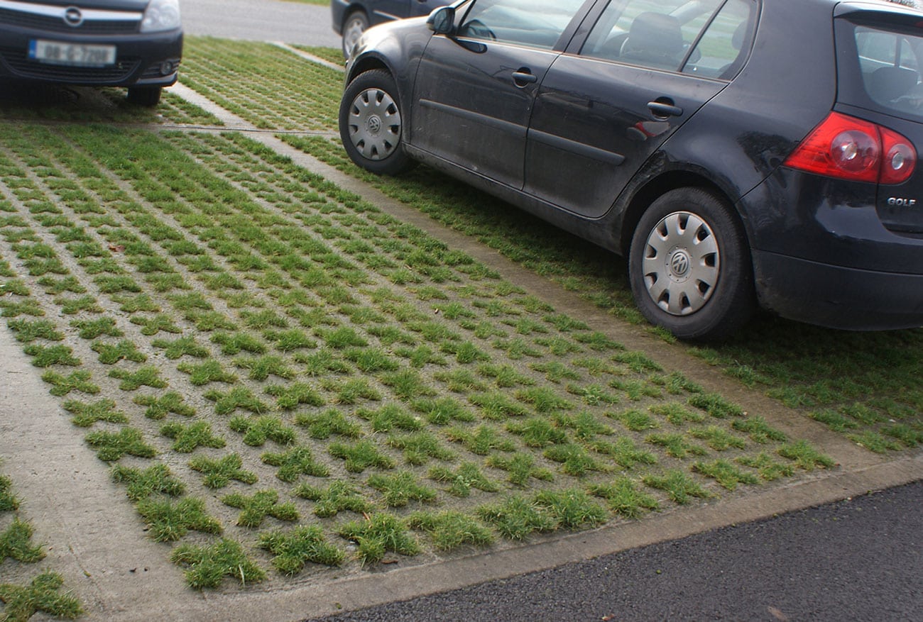 Sustainable Permeable Paving | Grass Concrete