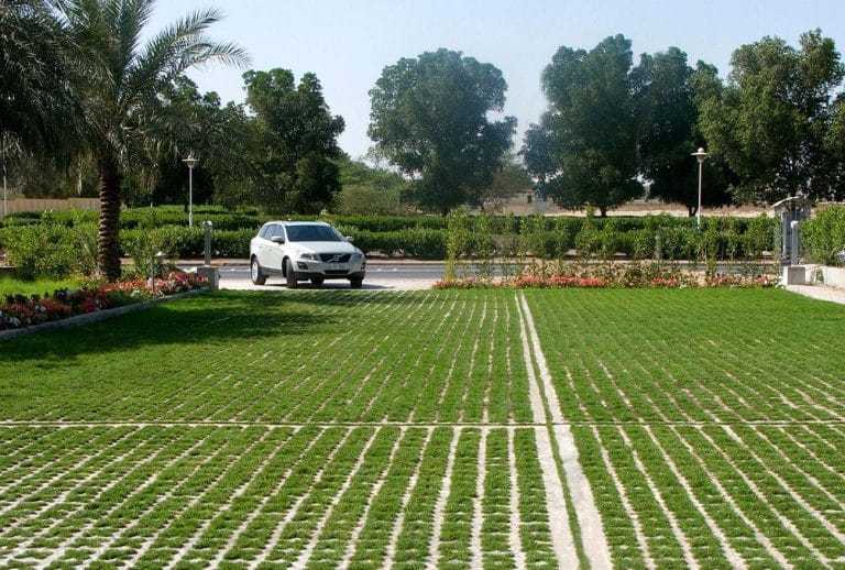 Sustainable Paving - Grasscrete